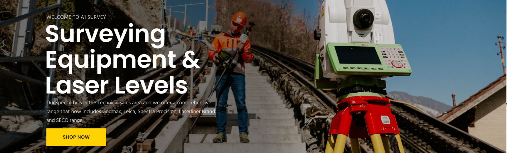 A1 Survey Ltd - Hire survey and laser levelling equipment